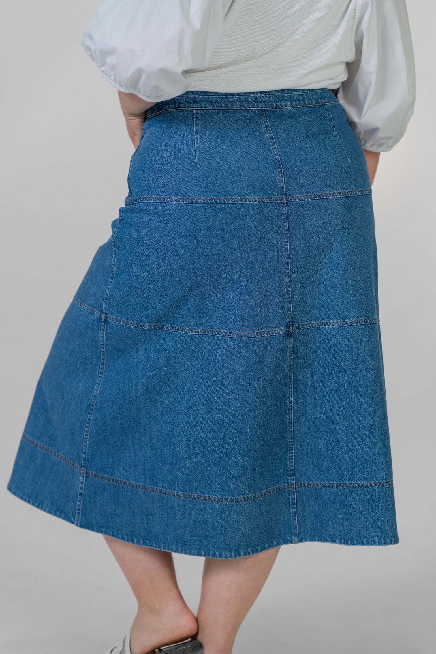 HUDIE DENIM SKIRT – AMOUR781
